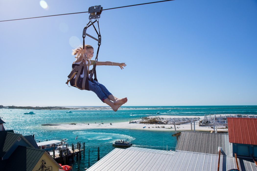 Destin Zip Line Round Trip - HarborWalk Adventures