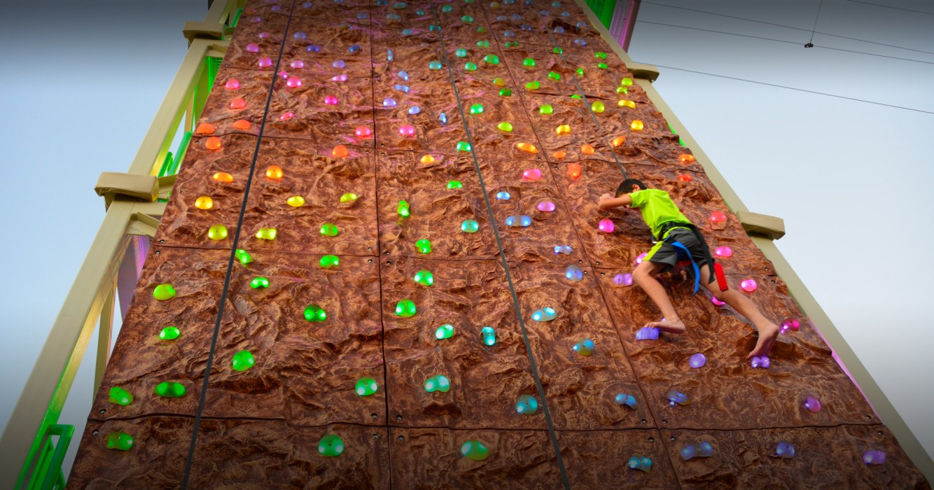 Zip Line, Rock Wall & Free Fall Package in Destin - HarborWalk Adventures