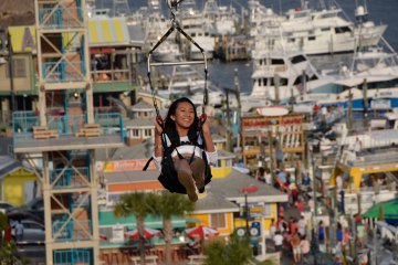 Destin Zip Line Round Trip - HarborWalk Adventures